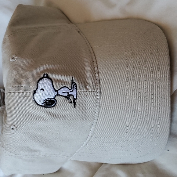 Peanuts | Accessories | Peanuts Snoopy Tan Light Brown Dads Hat Cap ...